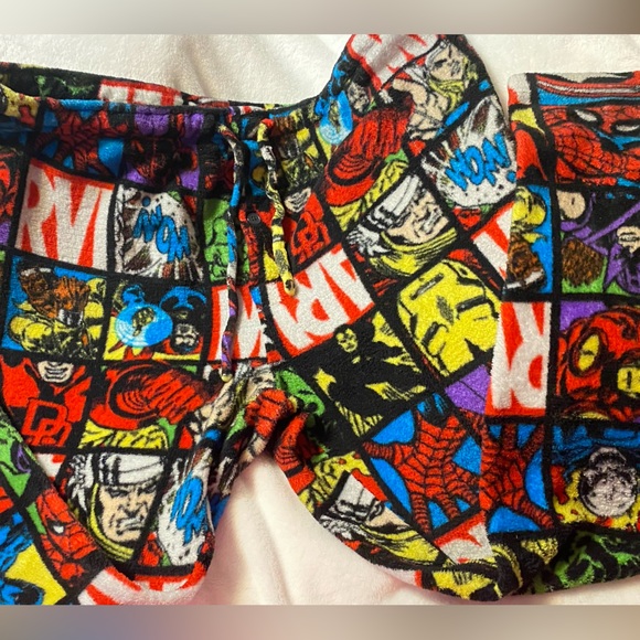 Marvel | Pants | Marvel Comics Pajama Bottoms | Poshmark